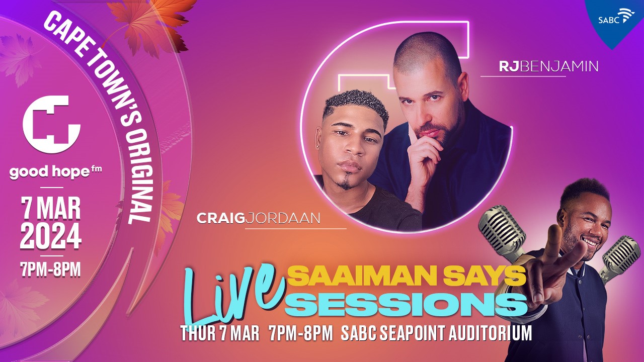 It's time for another Saaiman Says Live Session! - GoodHope FM