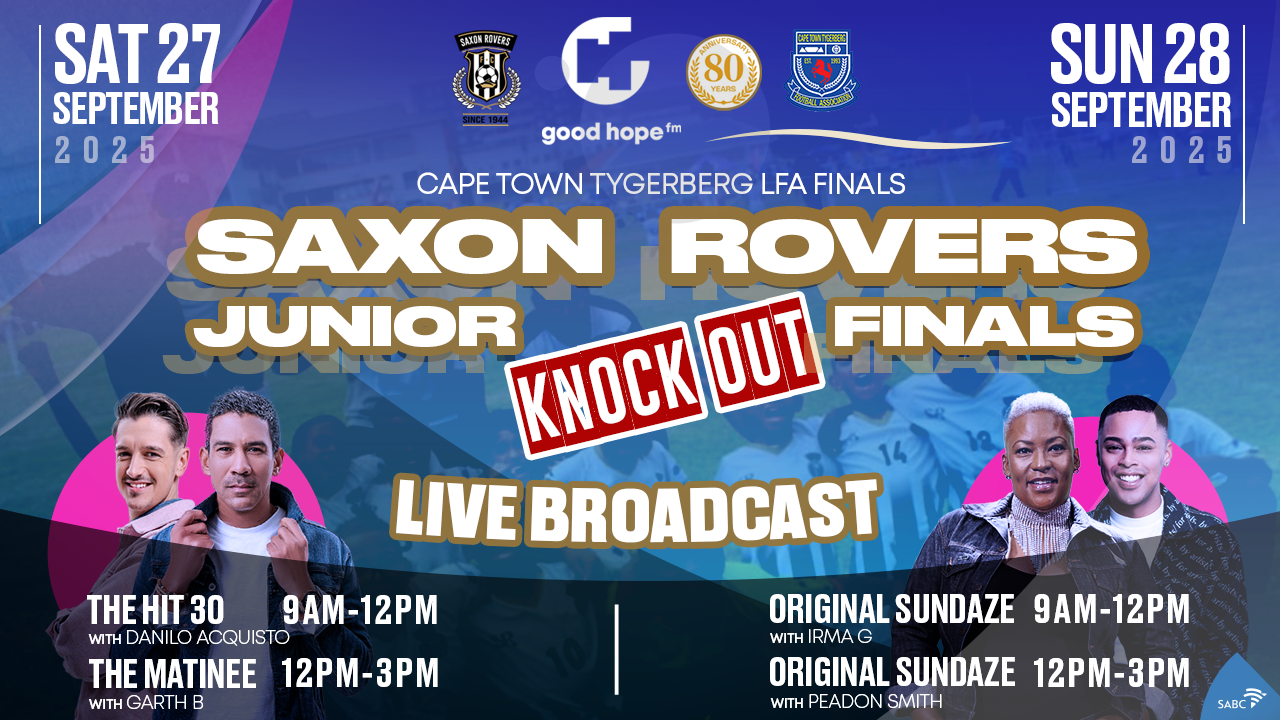 GOOD HOPE FM SHOOTS FOR GOAL WITH SAXON ROVERS FOOTBALL CLUB 80TH AND ...